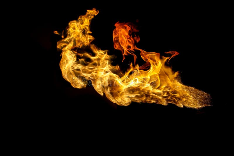 Llama ardiente imagen de archivo. Imagen de nueve, porcelana - 12713787