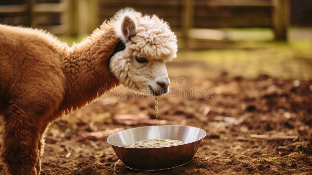 Llama Eating Stock Illustrations – 128 Llama Eating Stock Illustrations ...