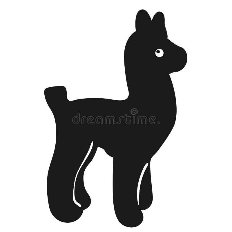Llama Vector Eps Hand Drawn, Vector, Eps, Logo, Icon, Silhouette ...