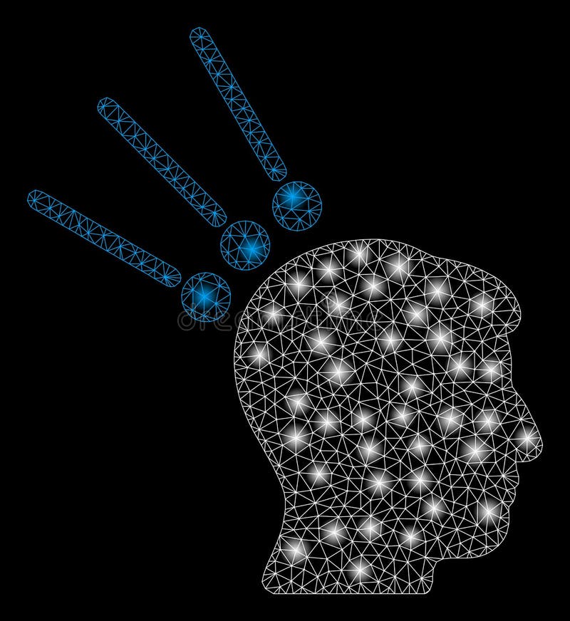Llamarada Mesh Network Head Test Connectors Con Los Puntos De La ... Llamarada Mesh Network Head Test Connectors Con Los Puntos De La ...