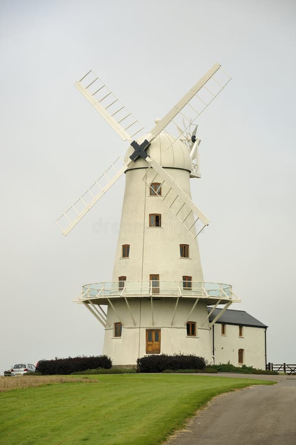 Llancayo Windmill nr. Usk stock photo. Image of preserved - 26602398