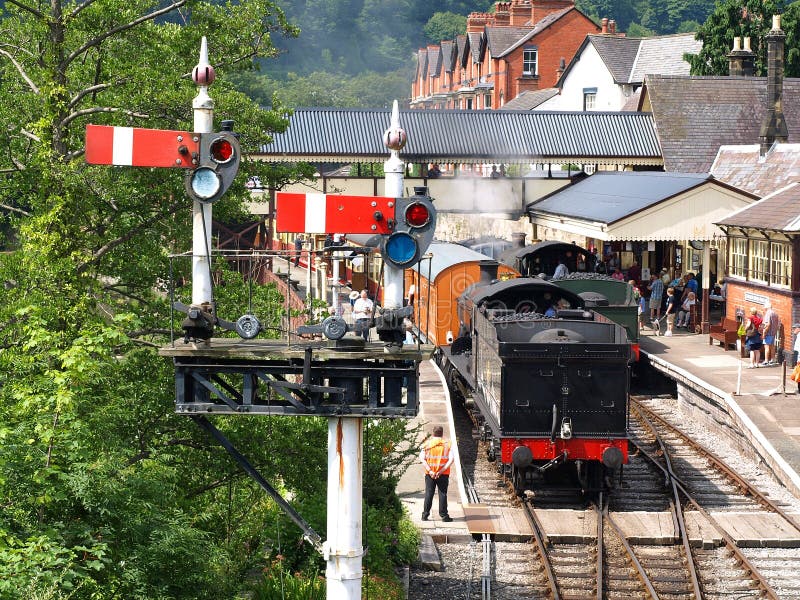 Llangollen Steam Railway Engine Editorial Image - Image of north ...