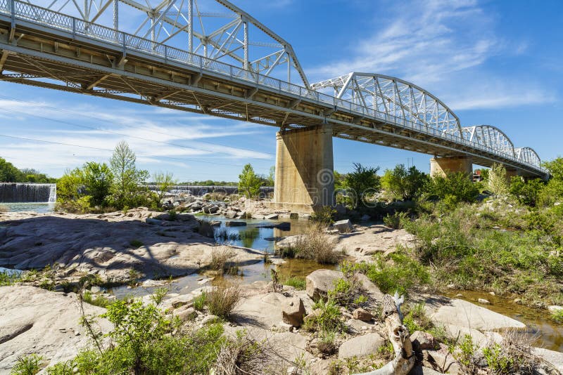 Llano Texas Bridge stock photo. Image of park, beauty - 128894418