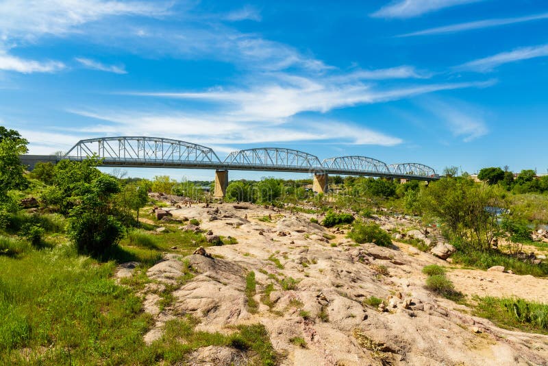 Llano Texas Bridge stock image. Image of structure, transportation ...