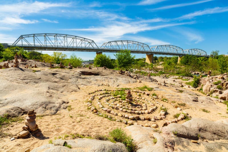 Llano Texas Bridge stock image. Image of highway, nature - 71890565