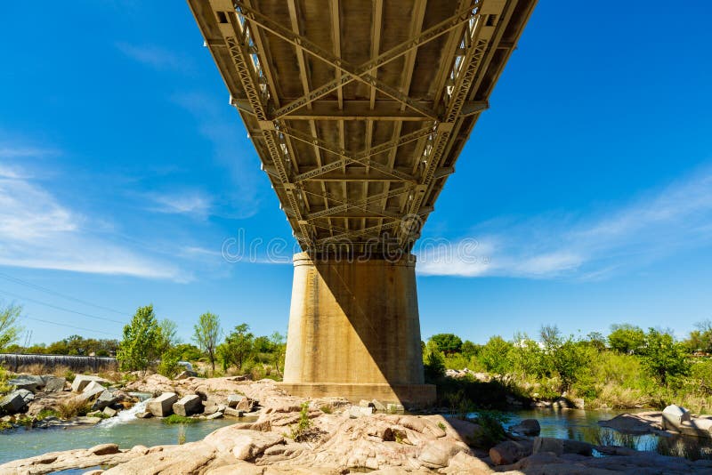 Llano Texas Bridge stock photo. Image of outdoor, southwestern - 71890844