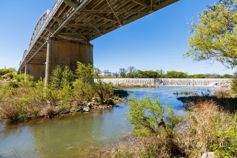Llano Texas Bridge stock photo. Image of highway, natural - 71891554