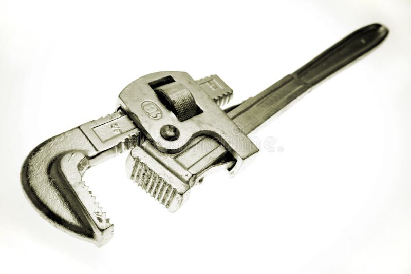 Llave Crescent; Herramienta De La Llave Inglesa Imagen de archivo ...