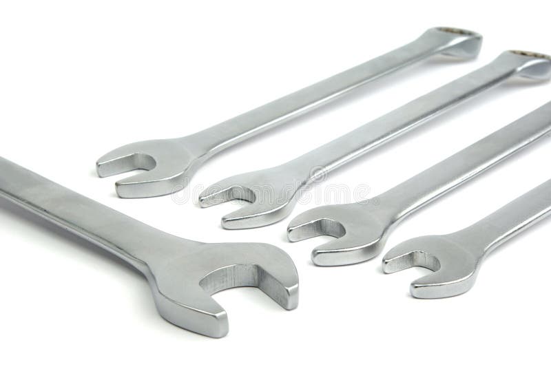 Llave inglesa imagen de archivo. Imagen de acero, cualquiera - 17558401