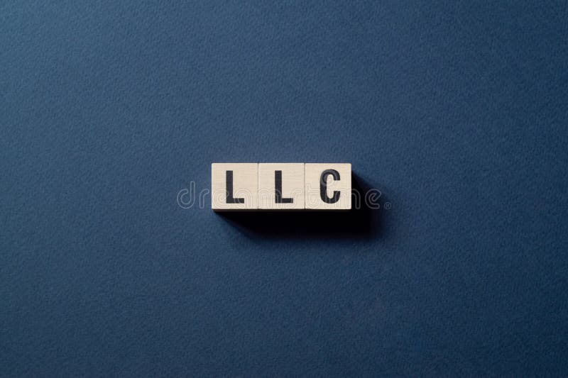 LLC - Limited Liability Company,word Concept on Cubes Stock Photo ...