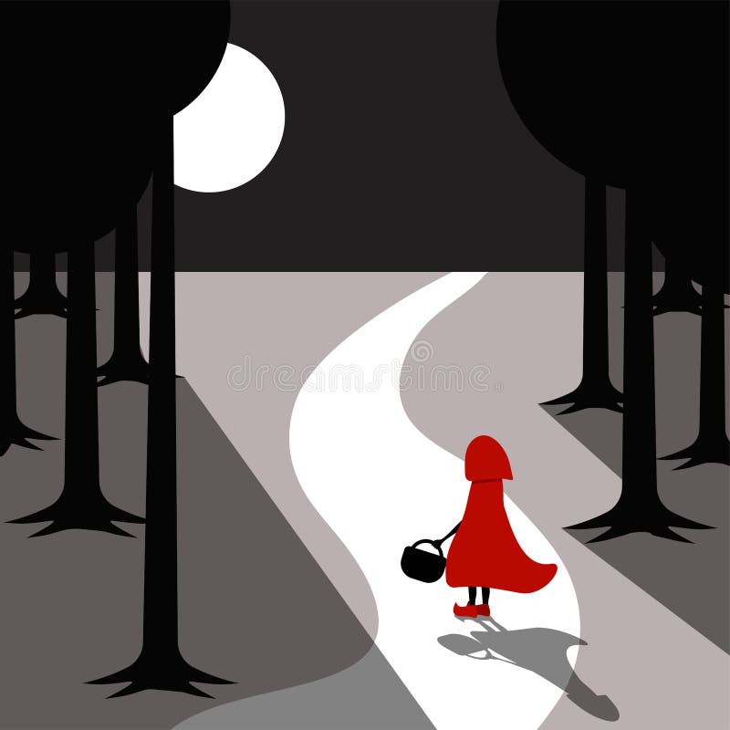 Little Red Riding Hood Characters Stock Illustrations – 204 Little Red ...