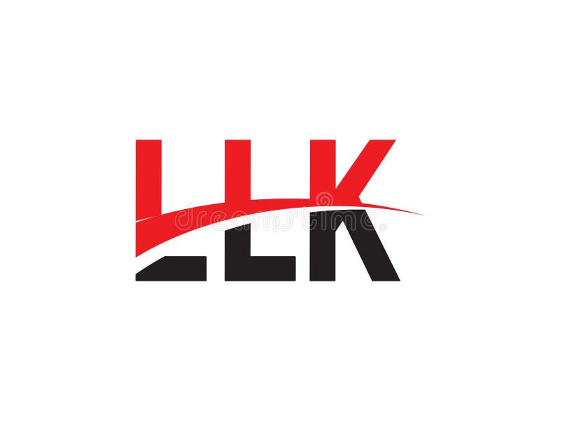 LLK Letter Initial Logo Design Stock Vector - Illustration of mark ...