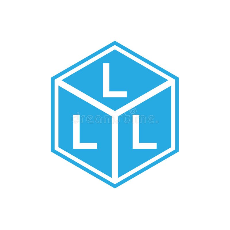 LLL Letter Logo Design on Black Background. LLL Creative Initials ...