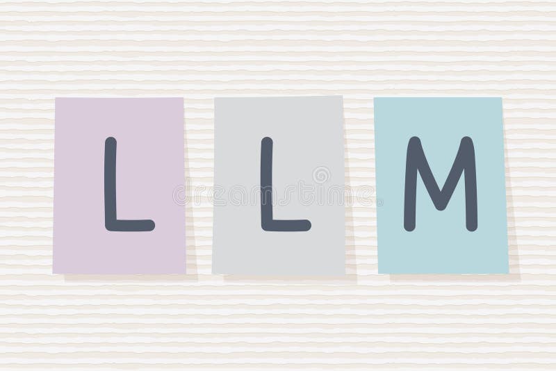 LLM (Large Language Model) Acronym on Sticky Notes Stock Vector ... LLM (Large Language Model) Acronym on Sticky Notes Stock Vector ...
