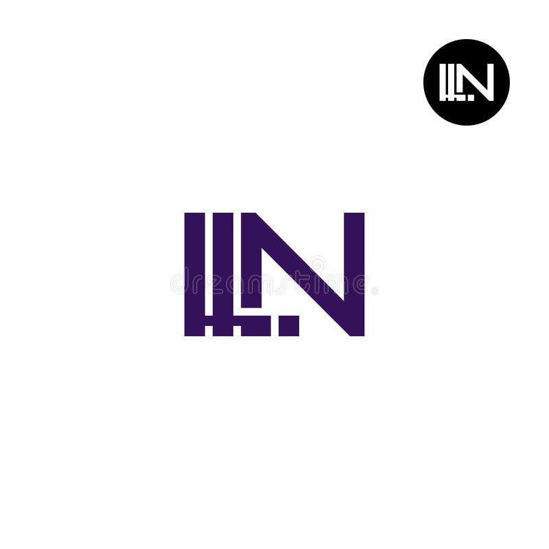 Lln Monogram Stock Illustrations – 9 Lln Monogram Stock Illustrations ...