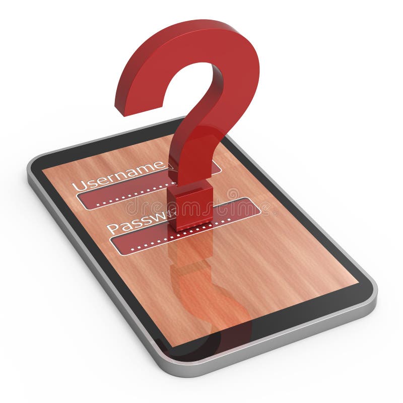 LLog in page stock illustration. Illustration of authorization - 30592145