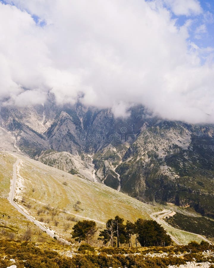 Llogara pass stock image. Image of nature, albania, national - 8907309