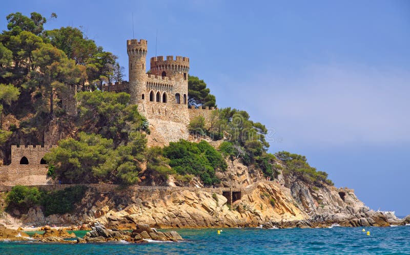 Lloret-de-Mar,Costa Brava,Spain Stock Image - Image of spain, lloret ...