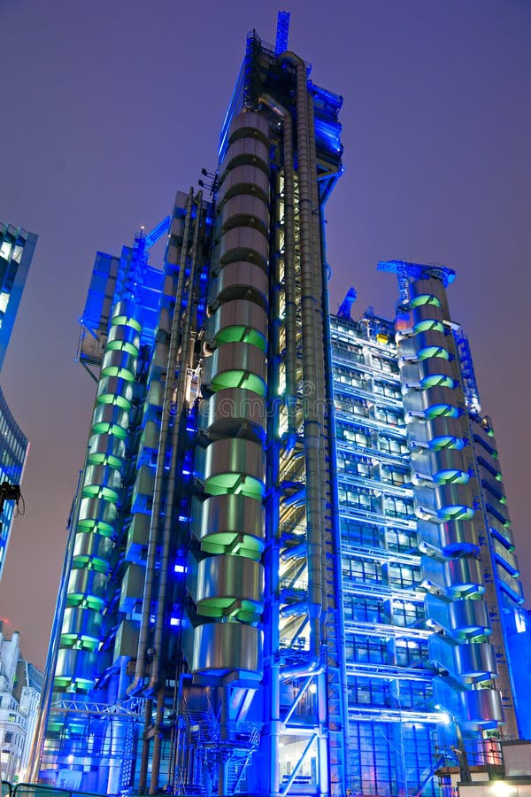 Lloyd s Building, London stock photo. Image of architecture - 16130272