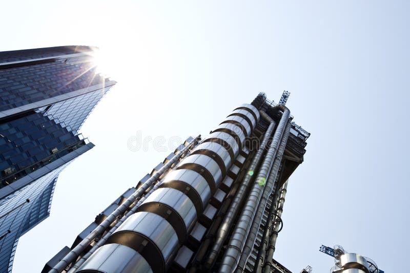 Skyscraper from below stock image. Image of skyscraper - 33887841