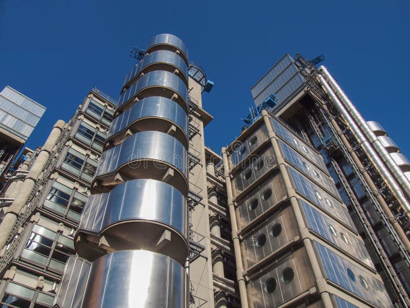Lloyds Van De Bouw Van Londen Redactionele Fotografie - Image of ...