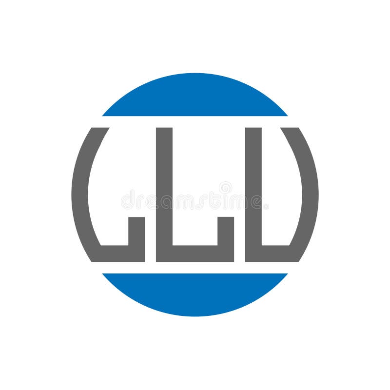 LLU Letter Logo Design on White Background. LLU Creative Initials ...