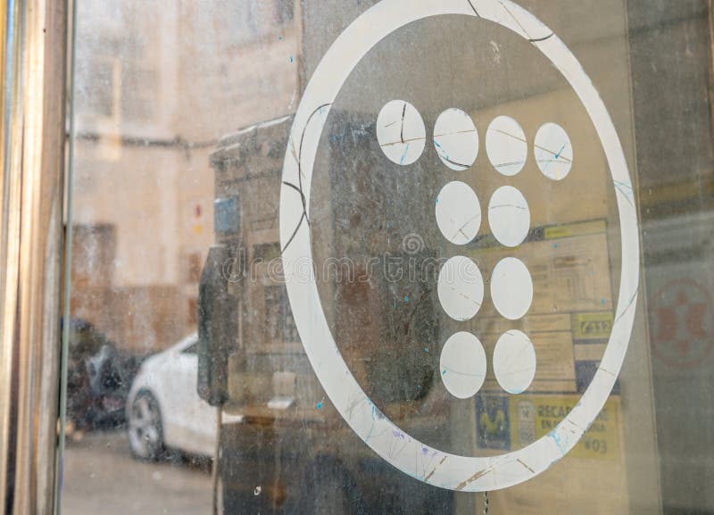 Typical Urban Phone Booth in Spain Editorial Photo - Image of antique ...