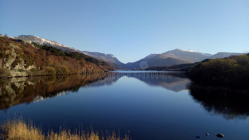Llyn Padarn stock image. Image of national, llyn, snowdonia - 81499807