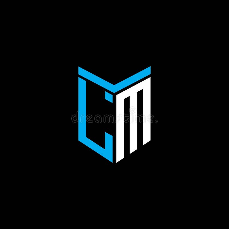 LM Letter Logo Creative Design with Vector Graphic Stock Vector ...