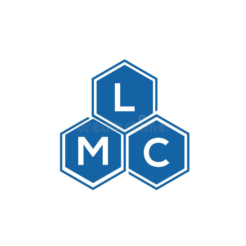 LMC Letter Logo Design on White Background. LMC Creative Initials ...