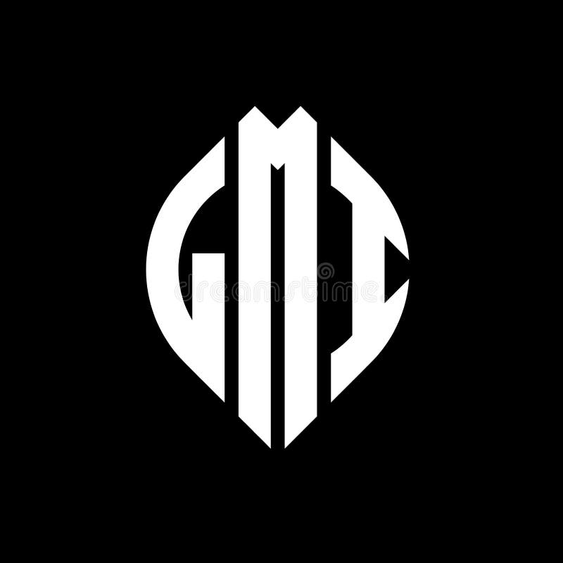 LMI Circle Letter Logo Design with Circle and Ellipse Shape. LMI ...