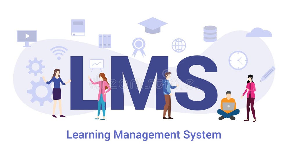 Text Learning Management System Stock Illustrations – 2,119 Text ...