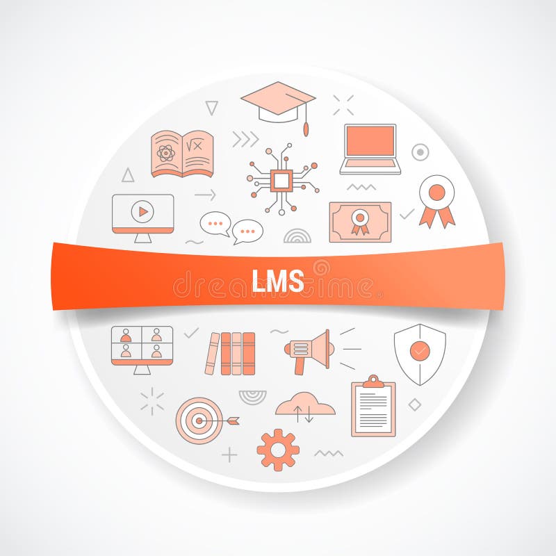 Learning Management System Icons Stock Illustrations – 279 Learning ...