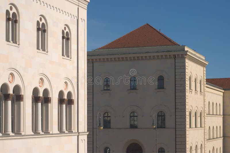 LMU of Munich stock photo. Image of city, ornamental, maximilian - 8378416