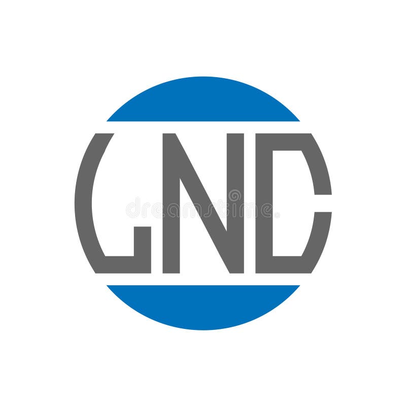 LNC Letter Logo Design on White Background. LNC Creative Initials ...