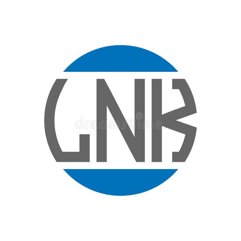 LNK Letter Logo Design on White Background. LNK Creative Initials ...
