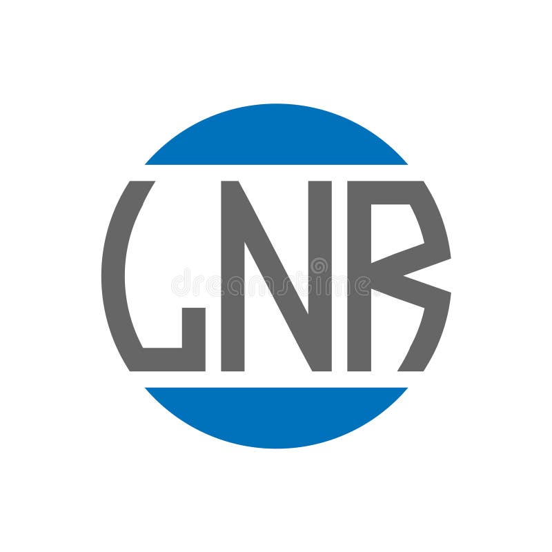 LNR Letter Logo Design on White Background. LNR Creative Initials ...
