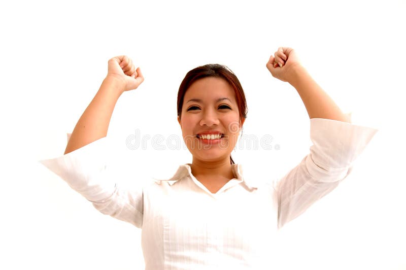 Lo hice foto de archivo. Imagen de risa, hecho, esfuércese - 941778