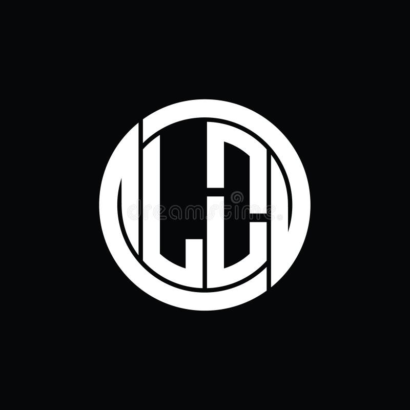 LO Logo Monogram Shield Inside Circle Shape Vector Images Design ...