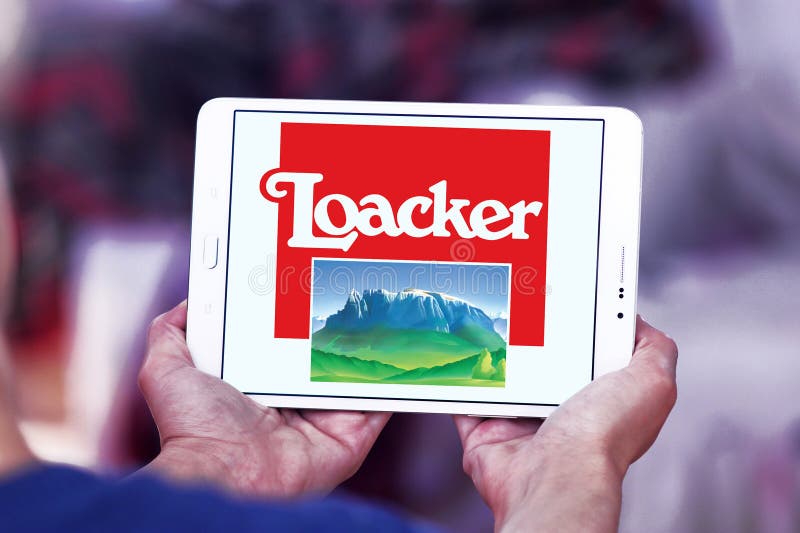 Loacker chocolate logo editorial stock image. Image of brand - 98315949