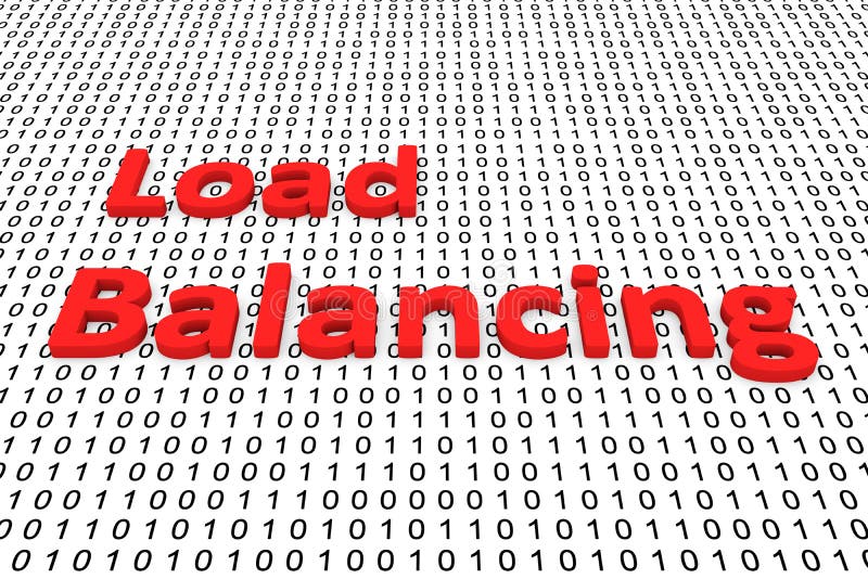 Load balancing stock illustration. Illustration of computer - 88680684