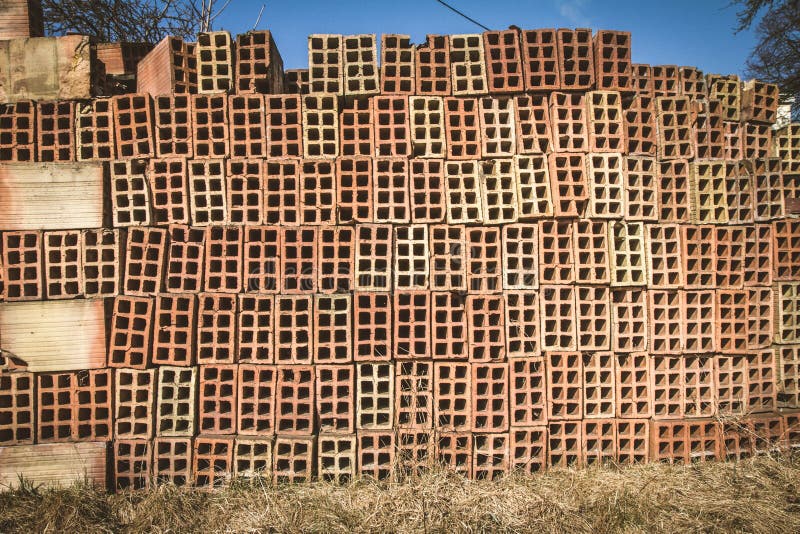Load of bricks stock image. Image of storage, housing - 112988489