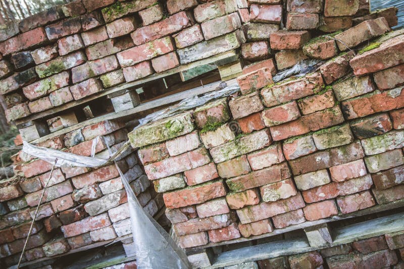 Load of bricks stock image. Image of goods, material - 106649451