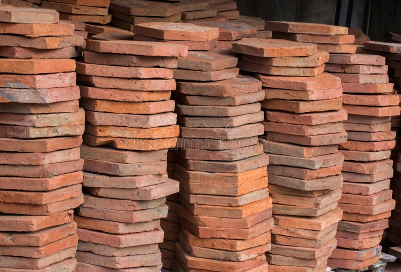 Load of Bricks in Stock for Construction Stock Image - Image of load ...