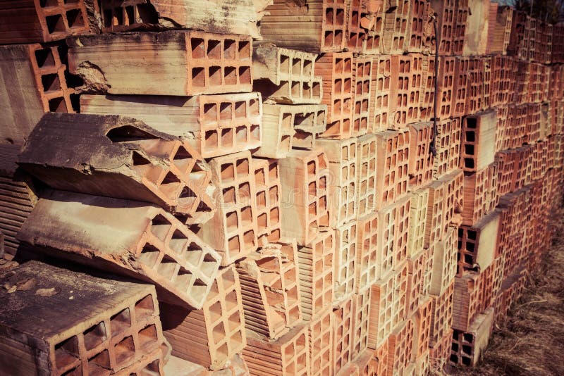Load of bricks stock image. Image of industry, housing - 112988577