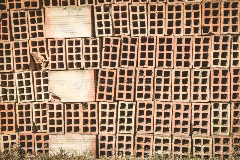 Load of bricks stock image. Image of load, cement, architecture - 216998231