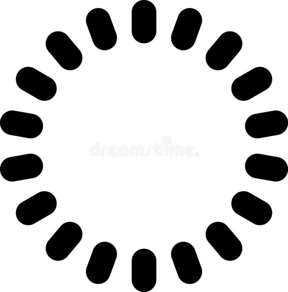 Load Buffer Circle Icon. Loading Circle. Buffer Preloader Symbol Upload ...