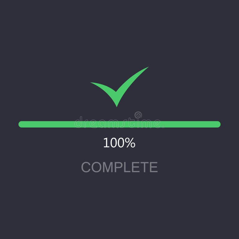 Completed Progress Stock Illustrations – 948 Completed Progress Stock ...