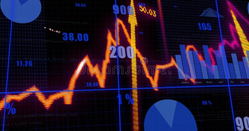 On Load, Dashboard Animating Trend Line Emerging, Bars Rising, Pie Chart Rotating Visualizing ...