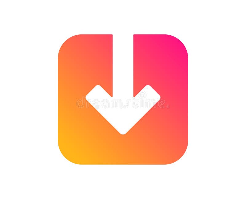 Load Document Icon. Download Arrowhead. Vector Stock Vector ...